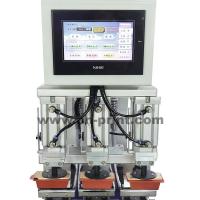 China PLC control Independent Air 3-color auto Sealed Ink Cup Printing machine for sale