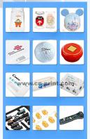 China Ironing four color servo rotary shuttle pad printing machine for sale