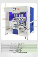 China Ironing four color servo rotary shuttle pad printing machine for sale