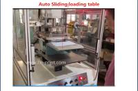 China Leather Paper Hot Stamping Machine With Automatic Slide Loading Table for sale