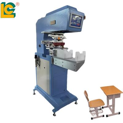 China LC 2 Color Closed Ink Cup Pad Printer With Pad Shuttle High Precision for sale