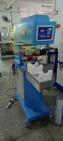 China LC 2 Color Closed Ink Cup Pad Printer With Pad Shuttle High Precision for sale