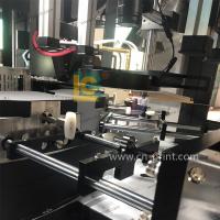 China Automatic 4 Color Wine Bottle Screen Printing Machine With CCD Positioning for sale