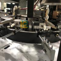 China Automatic 4 Color Wine Bottle Screen Printing Machine With CCD Positioning for sale