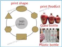 China One Color High-Precision Cylindrical Silk Screen Printer for Cosmetic Packaging for sale