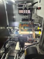 China High Speed Automatic Round Screen Printing Machine for Plastic Test Tube Caps with CCD Vision, Flame Treatment and UV Curing System for sale