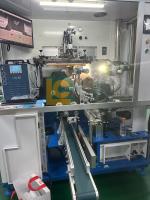 China High Speed Automatic Round Screen Printing Machine for Plastic Test Tube Caps with CCD Vision, Flame Treatment and UV Curing System for sale