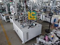 China Automatic Horizontal Turntable Hot Stamping Machine TH-150/4 Four-Station Plastic Foil Embossing Machine for sale
