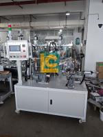 China Automatic Horizontal Turntable Hot Stamping Machine TH-150/4 Four-Station Plastic Foil Embossing Machine for sale