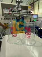 China LC Automatic Three-Station Single-Color Cup Screen Printing Machine for sale