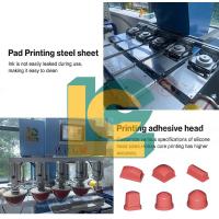 China LC-PM5-200-5PT 5-Color Servo Rotary Shuttle Pad Printing Machine with Auto Pad Clean System for sale
