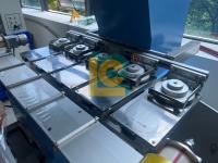 China LC-PM5-200-5PT 5-Color Servo Rotary Shuttle Pad Printing Machine with Auto Pad Clean System for sale