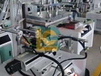 China Servo Control Round Bottle Hot Foil Stamping Machine for Cups Jars Tubes Lipstick Cases and Cosmetic Bottle Lids for sale