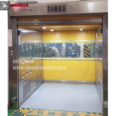 China Fast rolling Door Air Shower for material Passing through for sale
