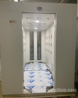 China Fully Automatically Personnel air shower pass through shower box for sale