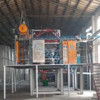 China EPS Fish Box Production Line for Seafood Lobster 5500x2700x3500mm for sale
