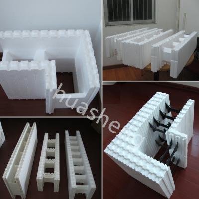 China High Foaming Polystyrene ICF Block Mold 1200x1400mm 60-180s Cycle Time for sale