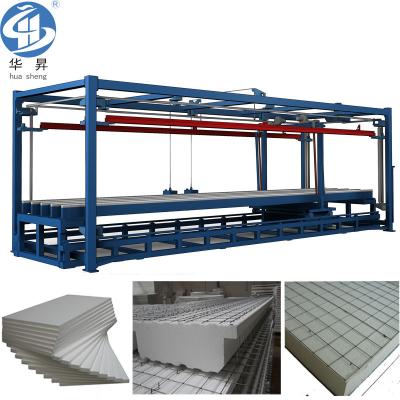 China EPS Foam Cutting Machine Hot Wire 4100x1300x1250mm Cutting Size 5mm Min Thickness for sale