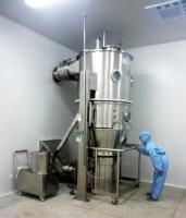 China Pulse Bag Filter 10 Kg / Batch  Fluidized Bed Coating Equipment for sale
