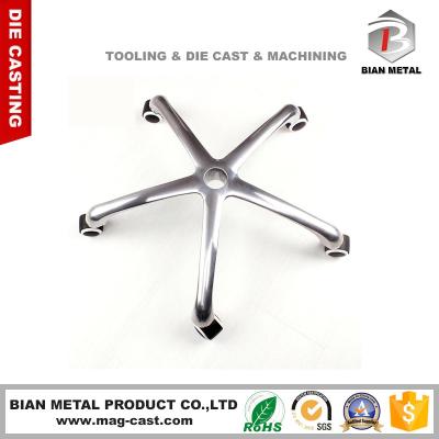 China Die Casting Metal Furniture Components Office Chair Round Base for sale