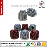 China Solid State Relay Heat Sink Aluminum Die Casting With Fan for sale