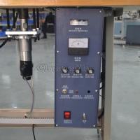 China 2500W Cup Mask Machine , 12 Pcs/Min Ultrasonic Ear Loop Welding Machine for sale