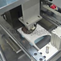 China 4500W Filter Pad Machine 165mm material width 4-6 bar Air suppliy 45pcs/min for sale