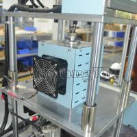 China 4500W Filter Pad Machine 165mm material width 4-6 bar Air suppliy 45pcs/min for sale