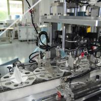 China 0.8Mpa Anti Pollution Kn95 Mask Making Machine , breathing valve welding machine for sale