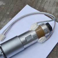 China 1500w Hand Gloves Making Machine Transducer 20Khz thermoplasticity material for sale