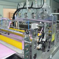 China non woven Filter Bag Making Machine 16KW Power 12pcs/min three phases for sale