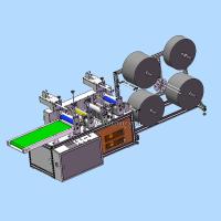 China PLC Control Ladies Sanitary Pad Making Machine 40 - 50PCS/MIN for sale
