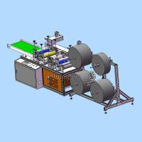 China PLC Control Ladies Sanitary Pad Making Machine 40 - 50PCS/MIN for sale