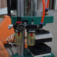 China Vertical Filter Shaping Heat Forming Machine 1500W Power 8kg/cm2 Pressure for sale