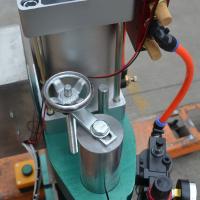 China Vertical Filter Shaping Heat Forming Machine 1500W Power 8kg/cm2 Pressure for sale