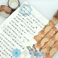 China Acrylic Adhesive Japanese Tape Custom Printed Die Cut Kawaii Washi Tape for sale