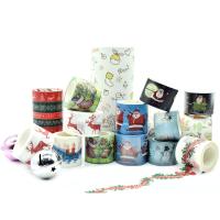 China Decorative Christmas Washi Tape for sale