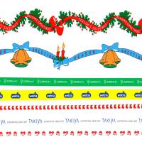 China Decorative Christmas Washi Tape for sale