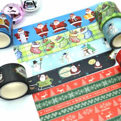 China Decorative Christmas Washi Tape for sale