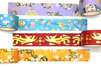 China Gold Foil Washi Paper Stickers for sale