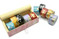 China Gold Foil Washi Paper Stickers for sale