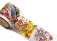 China DEC Anime Character Clear PET Foil Washi Tape for sale