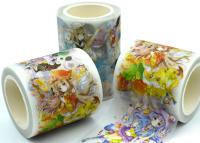 China DEC Anime Character Clear PET Foil Washi Tape for sale