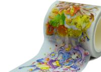 China DEC Anime Character Clear PET Foil Washi Tape for sale