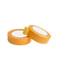 China 48mm Yellow Painting Washi Tape For Furniture Surfaces for sale