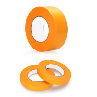 China 48mm Yellow Painting Washi Tape For Furniture Surfaces for sale