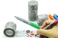 China Custom Made Craft Printing Washi Paper Colorful Writable Washi Paper Masking Tape for sale