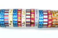 China Manufacturers Washi Tape Stickers Logo Holiday Gifts Holographic Adhesive Festival Masking Tape for sale