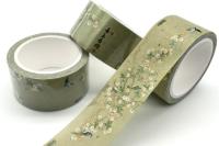 China High Quality Waterproof Adhesive washi Paper Tape Vintage Chinese Style Colored Packaging Tape for sale