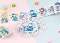 China Special Ink Cartoon 20mm DIY Masking Washi Tape for sale